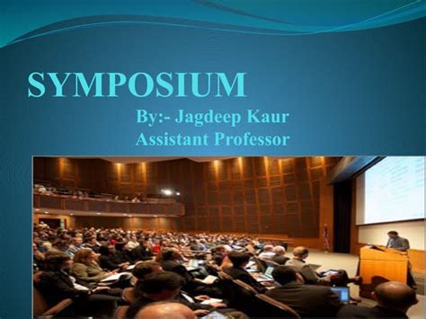 Symposium Pptx