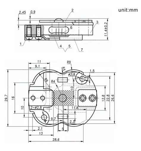 Sc716a Micro Load Cell 5kg For Vending Machine Smart Shelf Smart Warehouse Load Cell Sensor