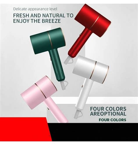 전기 헤어 드라이어 콜드 핫 윈드 해머 블로어 냉각 난방 공기 헤어 보호 건조기 빠른 티몬