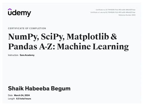 Shaik Habeeba Begum On Linkedin Excited To Share This Certificate Of