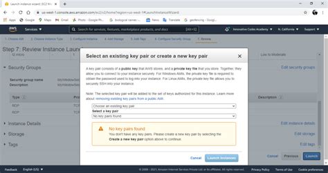 How To Create Windows Instance In AWS Cloud Innovative Codes Academy