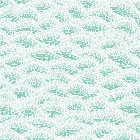 Abstract Colorful Repeating Wave Pattern Stock Vector Illustration Of