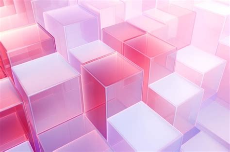 Premium Ai Image Abstract Geometric Cubes Background Beautiful Illustration Picture Generative Ai