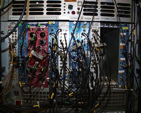 trigger electronics in the counting house