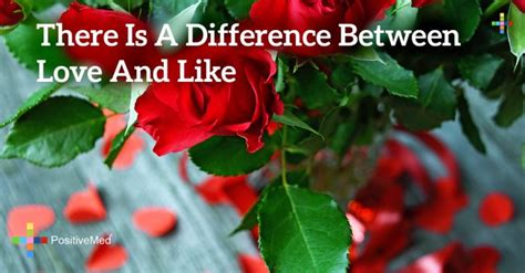 There Is A Difference Between LOVE And LIKE PositiveMed