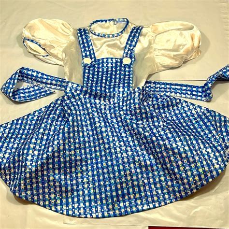 Wizard Of Oz Costumes Dorothy Wizard Of Oz Blue Dress Costume Girls