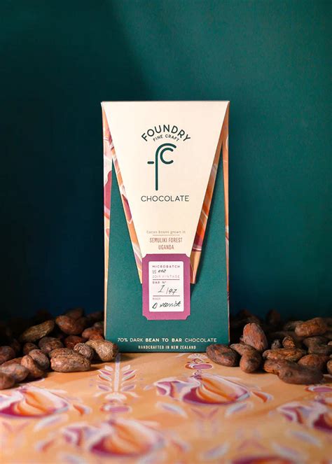 Foundry Single Origin Uganda 70 Dark Chocolate Bar