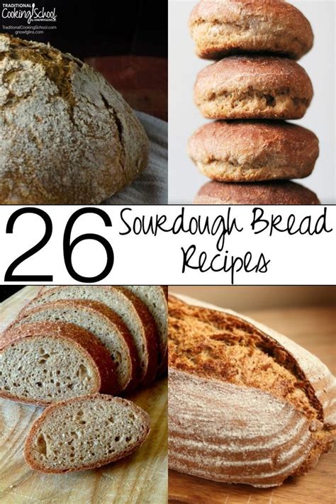 Different Types Of Sourdough Bread Recipes