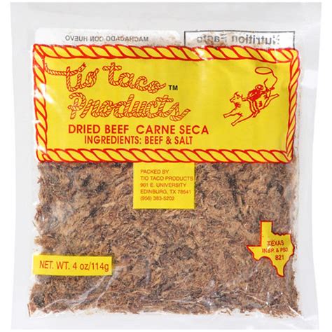 Tio Taco Products Carne Seca Dried Beef Shop Canned And Dried Food At