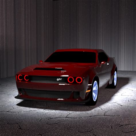 دانلود فایل خودرو دوج چلنجر دیمون 2018 فاپول