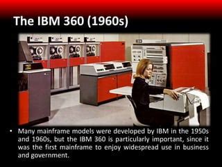 General Purpose Mainframe And Minicomputer Era Ppsx