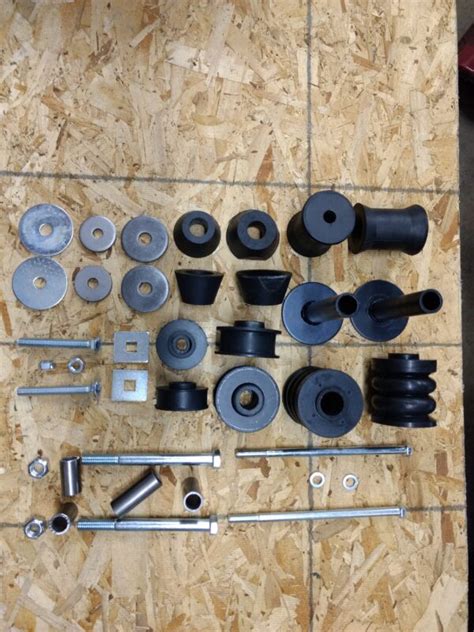 67 68 Chevy And Gmc Complete Truck Body Mount Kit 34 Ton 1 Ton And All