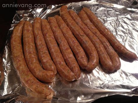Hmong Pork Sausage