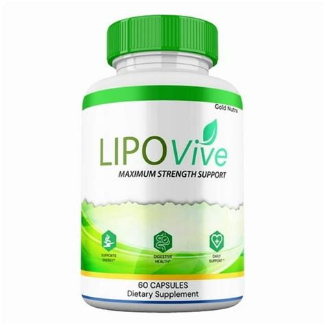 Lipovive Capsules Lipo Vive To Support Active Lifestyle And Fitness