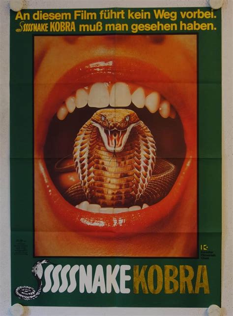 Sssssss Original Release German Movie Poster