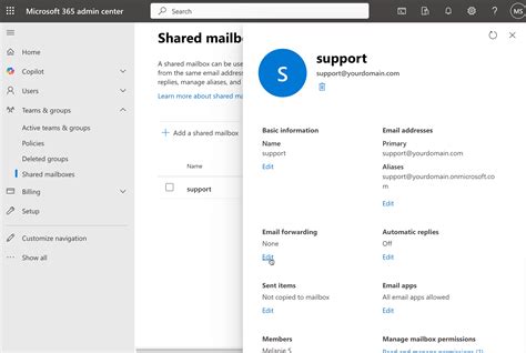 Auto Forward From A Microsoft 365 Shared Mailbox Help Scout Support