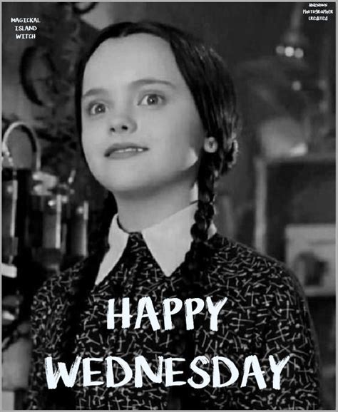 Happy Wednesday Addams