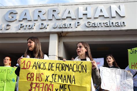 Garrahan Hospital Workers Hold A 24 Hour Strike Buenos Aires Herald