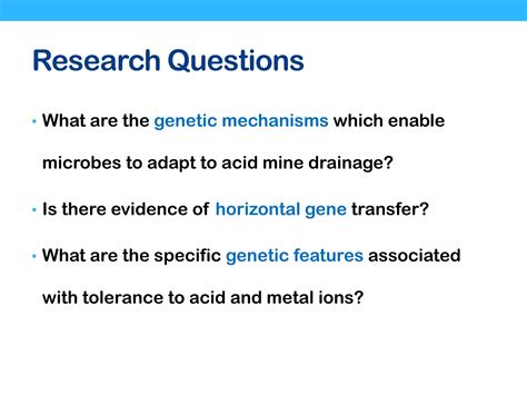 Bacterial Genome Sequencing Project Ppt