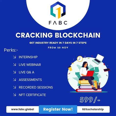 Fabc Llc On Linkedin 🚀 Explore Cracking Blockchain Course Batch 6 🔥