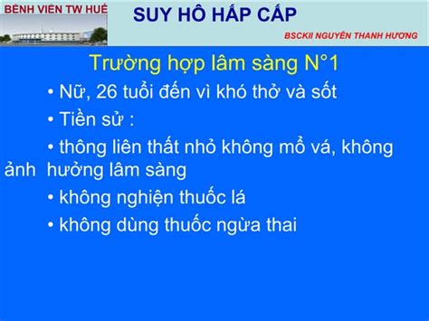 Suy Ho Hap Cap 1 Ppt