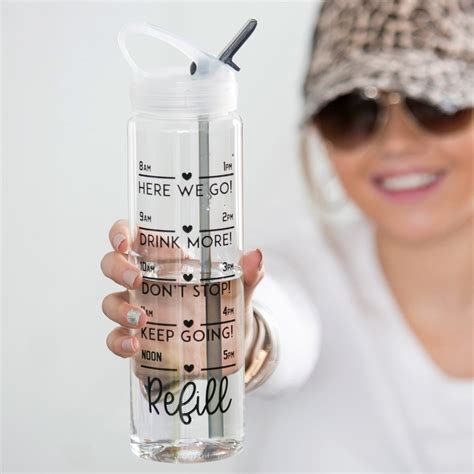 Time Tracker Water Bottle My Vinyl Direct