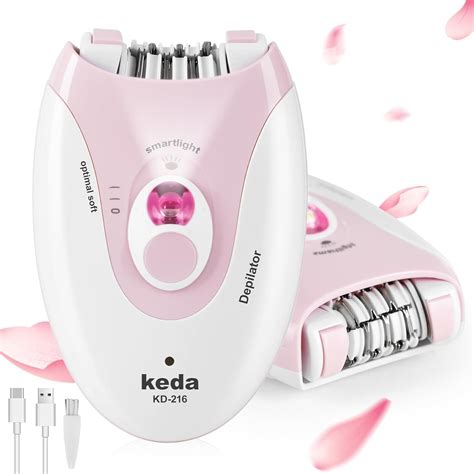 Epilator For Women Epilators With Led Light Dual Speed