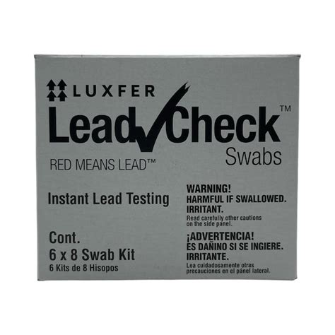 Leadcheck Disposable Lead Test Kit In The Lead Test Kits Department At
