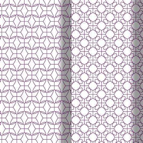 Premium Vector Seamless Ornamental Vector Patterns Background