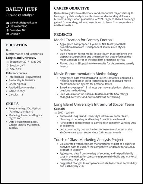 15 University Graduate Cv Examples And Templates