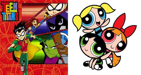 Teen Titans And Powerpuff Girls By Mariopokemonsonicfan On Deviantart