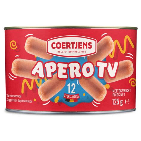 Coertjens Worsten Apero Tv 215 Gr Delhaize