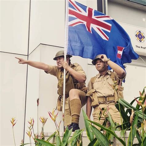 Just Did A Random Photoshoot With The Straits Settlement Flag R