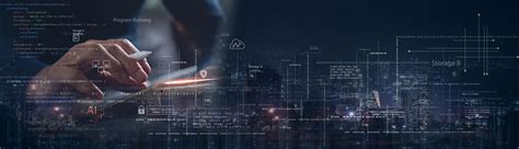 Digital Technology Data Science Cloud Computing Big Data Concept