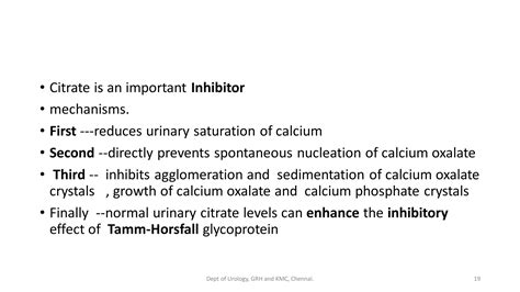 Urolithiasis Classification Ppt