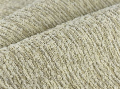 Heavy Weight Nubby Textured Ivory Cream Boucle Upholstery Fabricunique