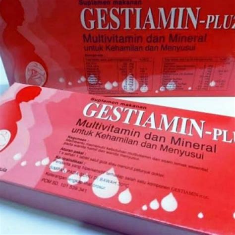 Jual Gestiamin Pluz Hrg Strip Shopee Indonesia