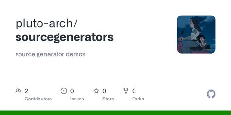 Github Pluto Archsourcegenerators Source Generator Demos