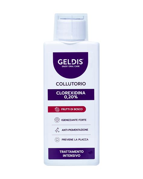 Geldis Collutorio Clorexidina 020 Frutti Di Bosco Sorrisodeciso Il Filo Diretto Col Tuo