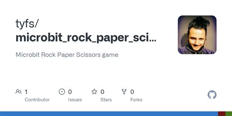 github tyfs microbit rock paper scissors game microbit rock paper