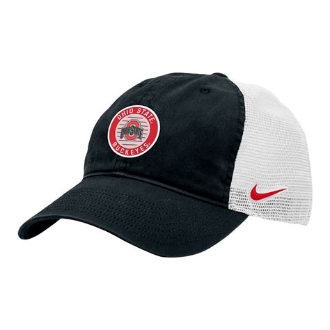 Black Ohio State Buckeyes Caps