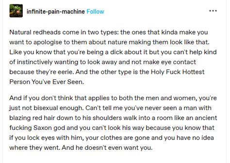 The Two Types Of Redheads R Oddlyspecific