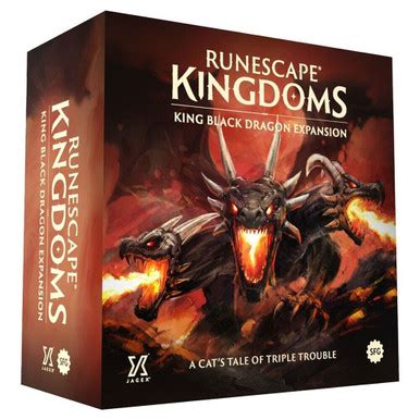 Runescape Kingdoms The Board Game King Black Dragon Expansion