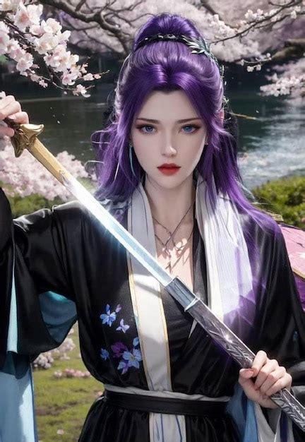 Premium Ai Image Chinese Girl Female Character