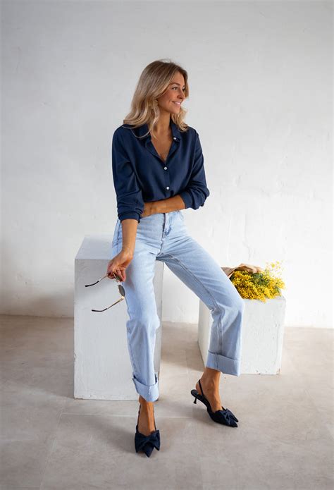 Blue Sinou Shirt Easy Clothes North America