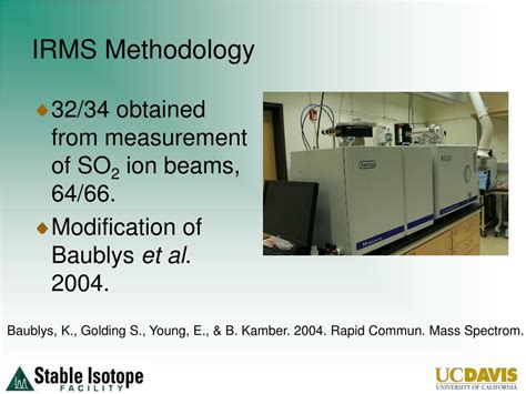 Ppt 34 S Analysis Of Solids By Ea Irms Powerpoint Presentation Free Download Id4296421