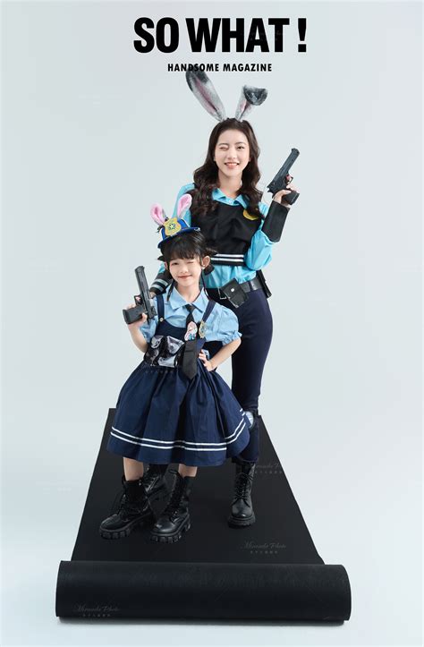 迪士尼朱迪亲子照（服装尺码：120） 母婴亲子