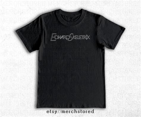 Edward Skeletrix Ysl Logo T Shirt Tee Merch Y2k Hubert Skeletrix Meme