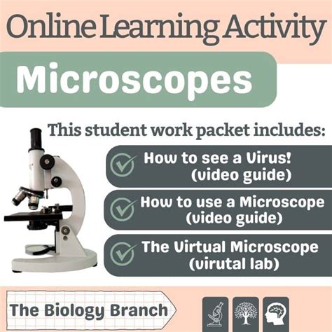 Online Learning Bundle Microscopes By The Biology Branch Tpt