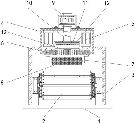 一种带有清洁功能的刨花板传送装置的制作方法